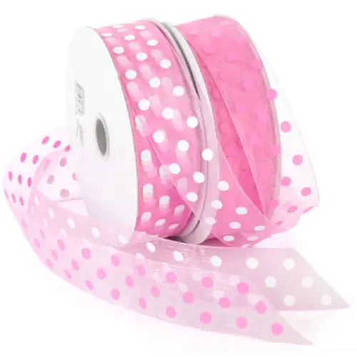 Macpaper.com - Sheer Dots Ribbon — Mac Paper Supply