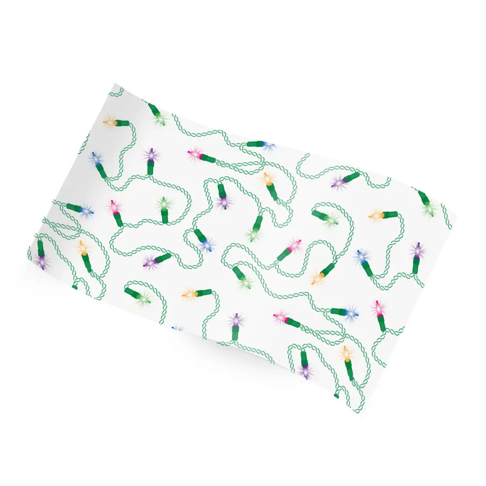 Macpaper.com - Printed Tissue Paper - String Of Lights — Mac Paper Supply