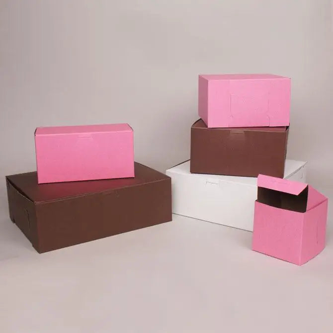 Macpaper.com - Bakery Boxes - No window - White — Mac Paper Supply