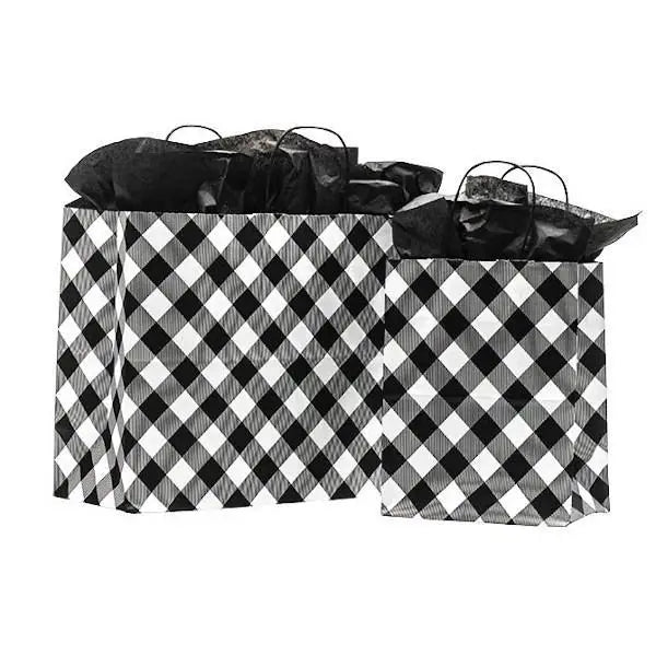 Macpaper.com - Buffalo Plaid Paper Shopping Bags — Mac Paper Supply