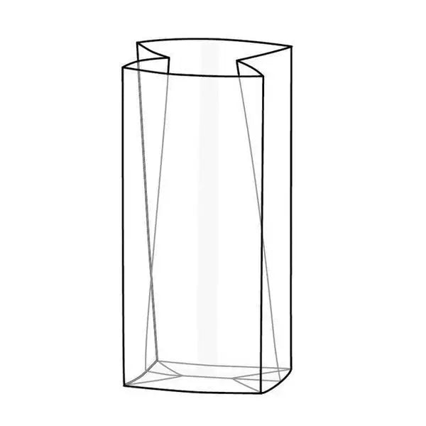 Macpaper.com - Clear Crimp Bottom/Stand-Up Poly Bags — Mac Paper Supply