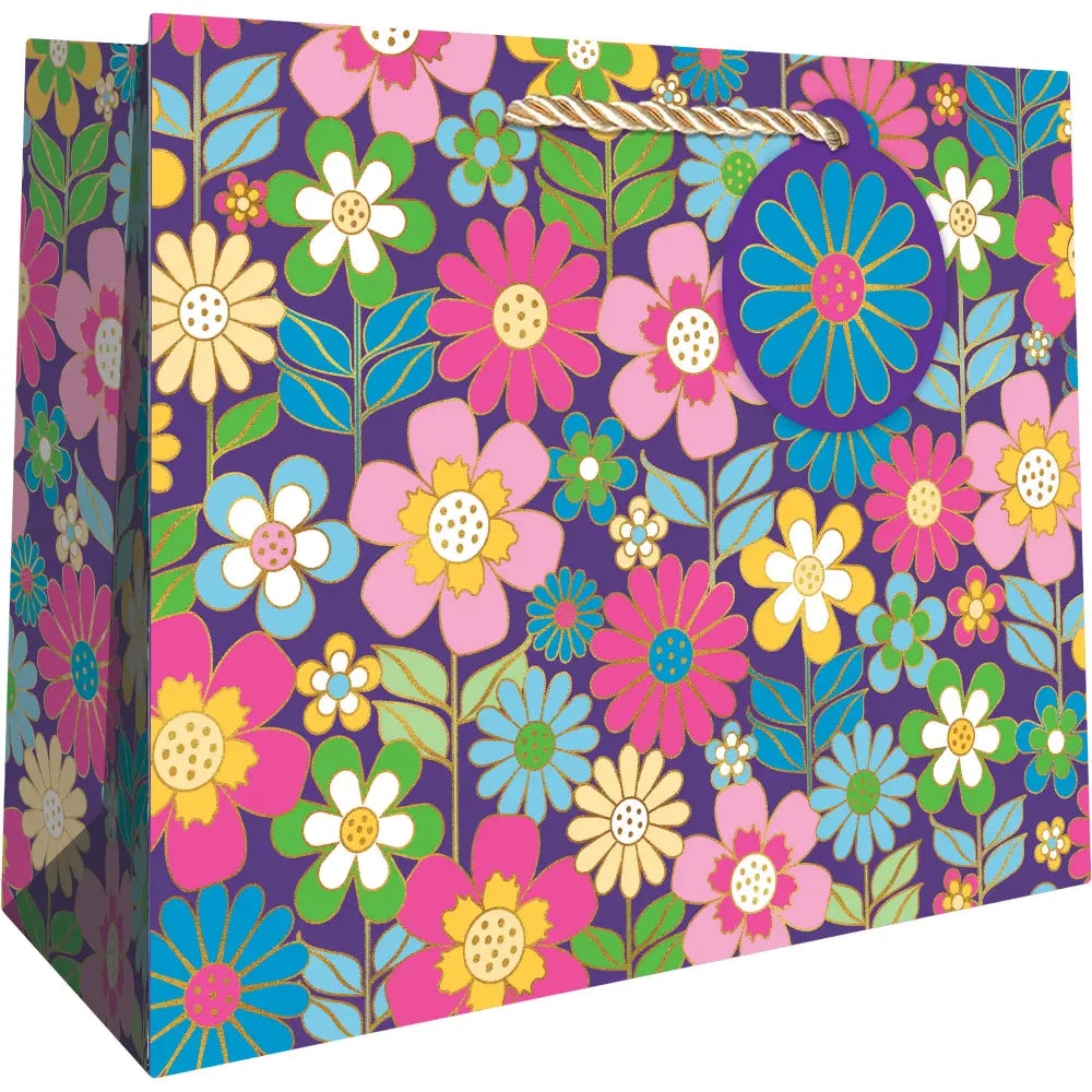Macpaper.com - Medium Tote - Dazzling Daisies — Mac Paper Supply